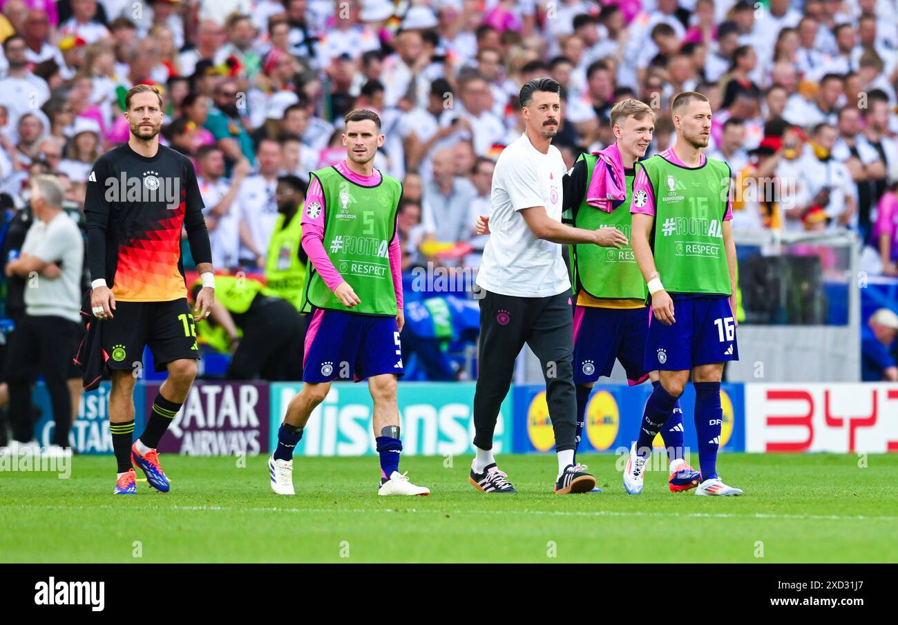 Torwart Oliver Baumann Germany, Pascal Gross Germany, Co-Trainer Sandro ...
