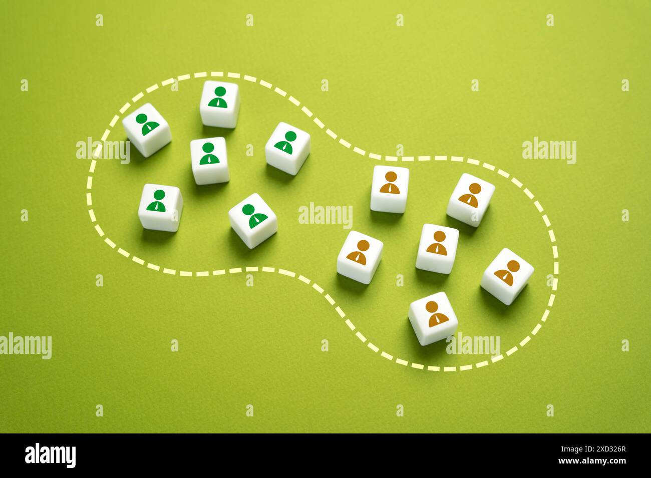 Cooperation of two communities. Connecting teams for common work ...