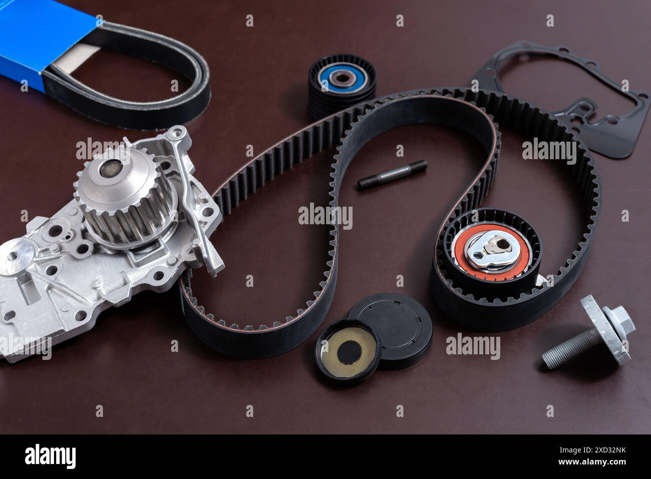 Spare parts for the car. The set of timing belt with rollers and ...