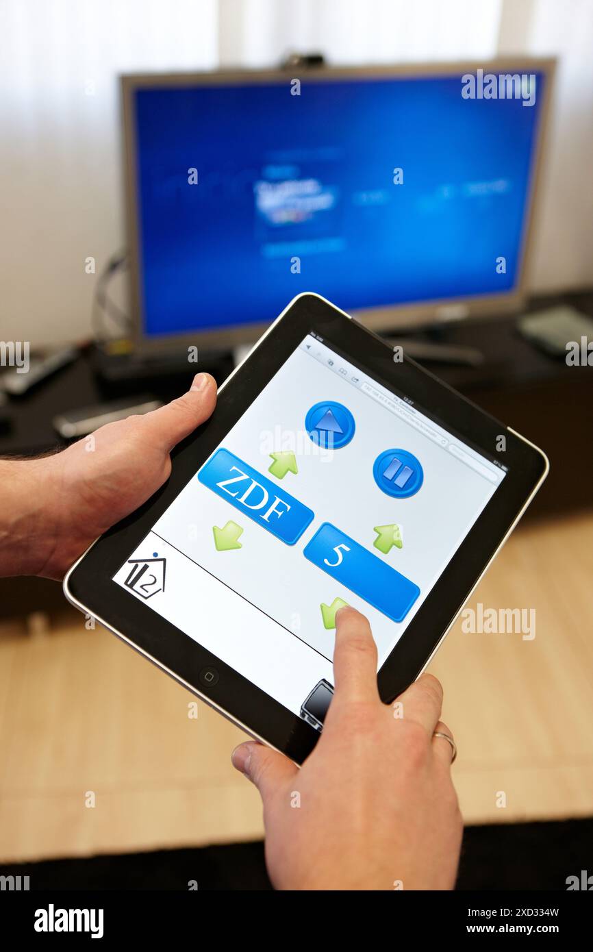 Adaptive user interface for control applications, changing tv channels ...