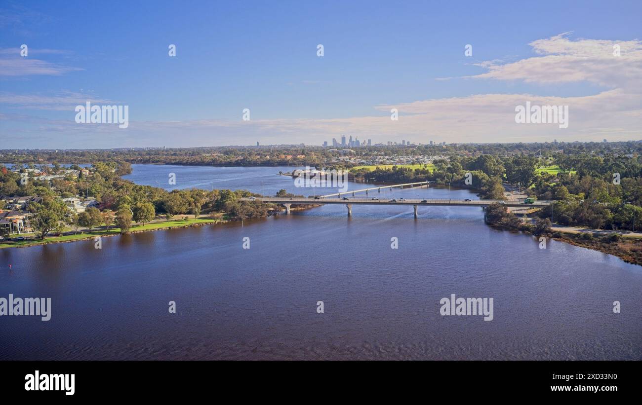 The Swan River is a major river in the southwest of Western Australia ...