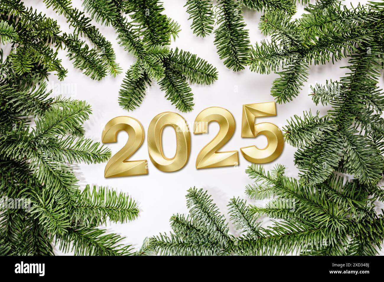 2025 gold glitter numbers hi-res stock photography and images - Alamy