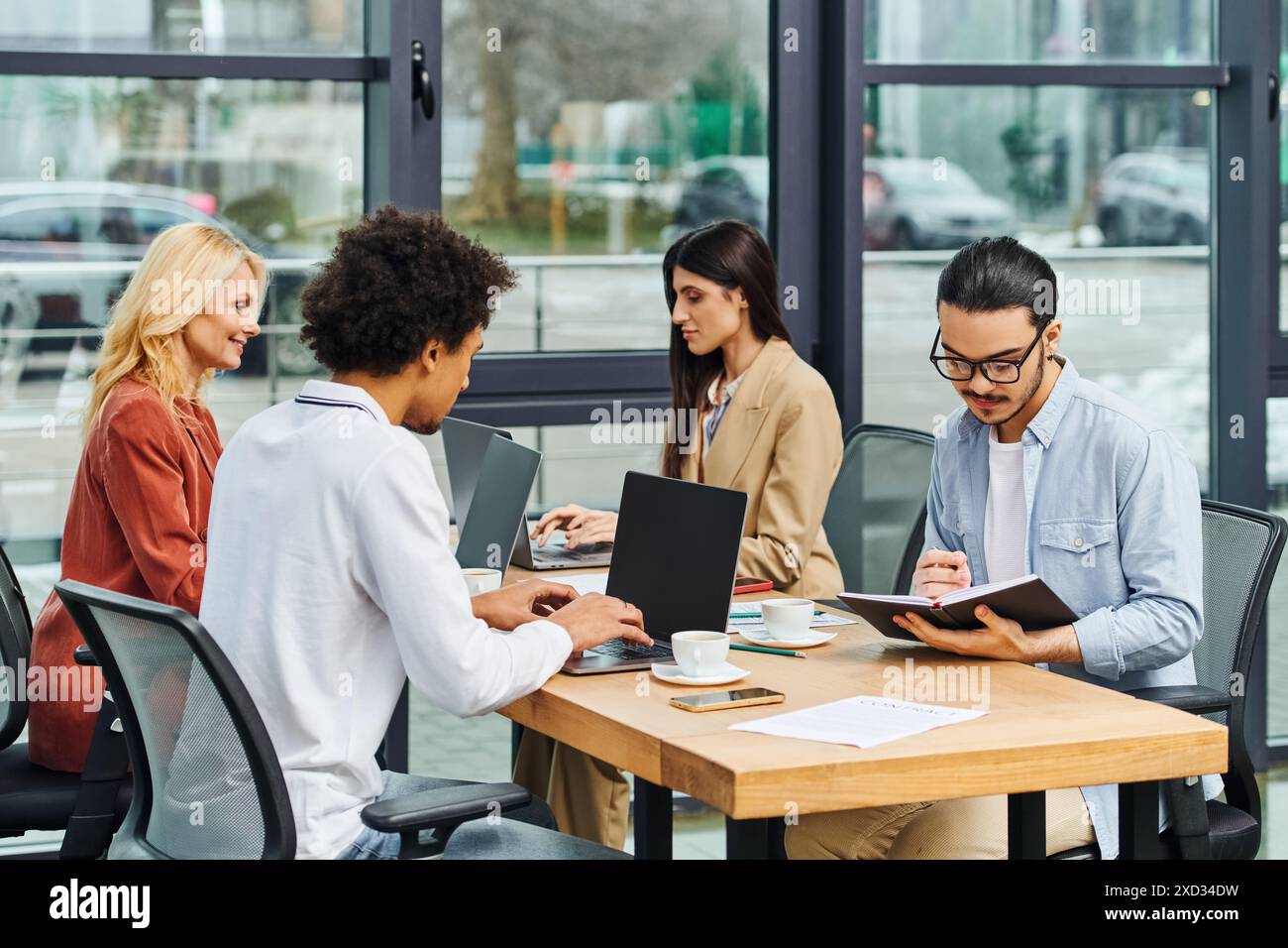 Job application interview in hi-res stock photography and images - Alamy