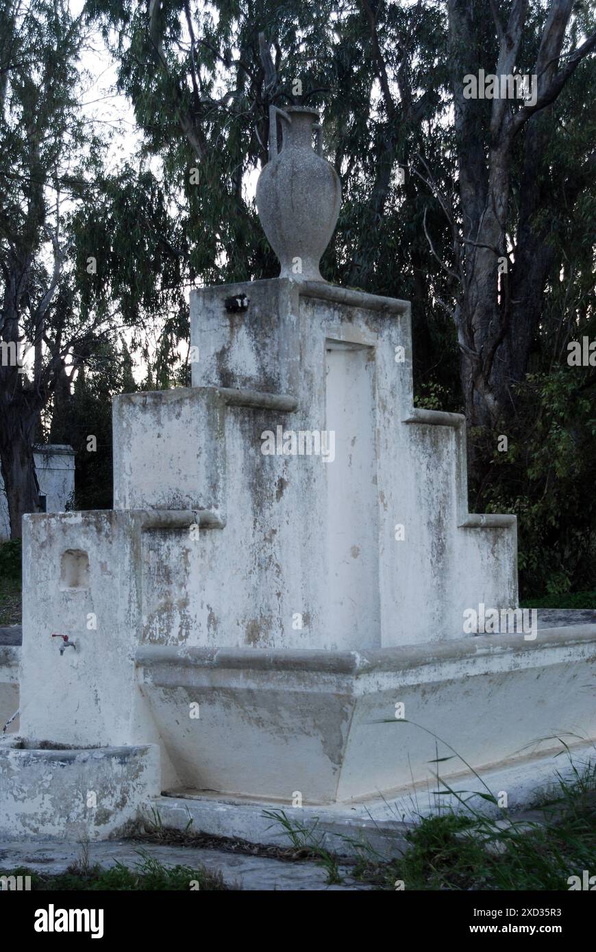 Greece, Dodecanese, Rhodes island Afantou village monasteries of ...