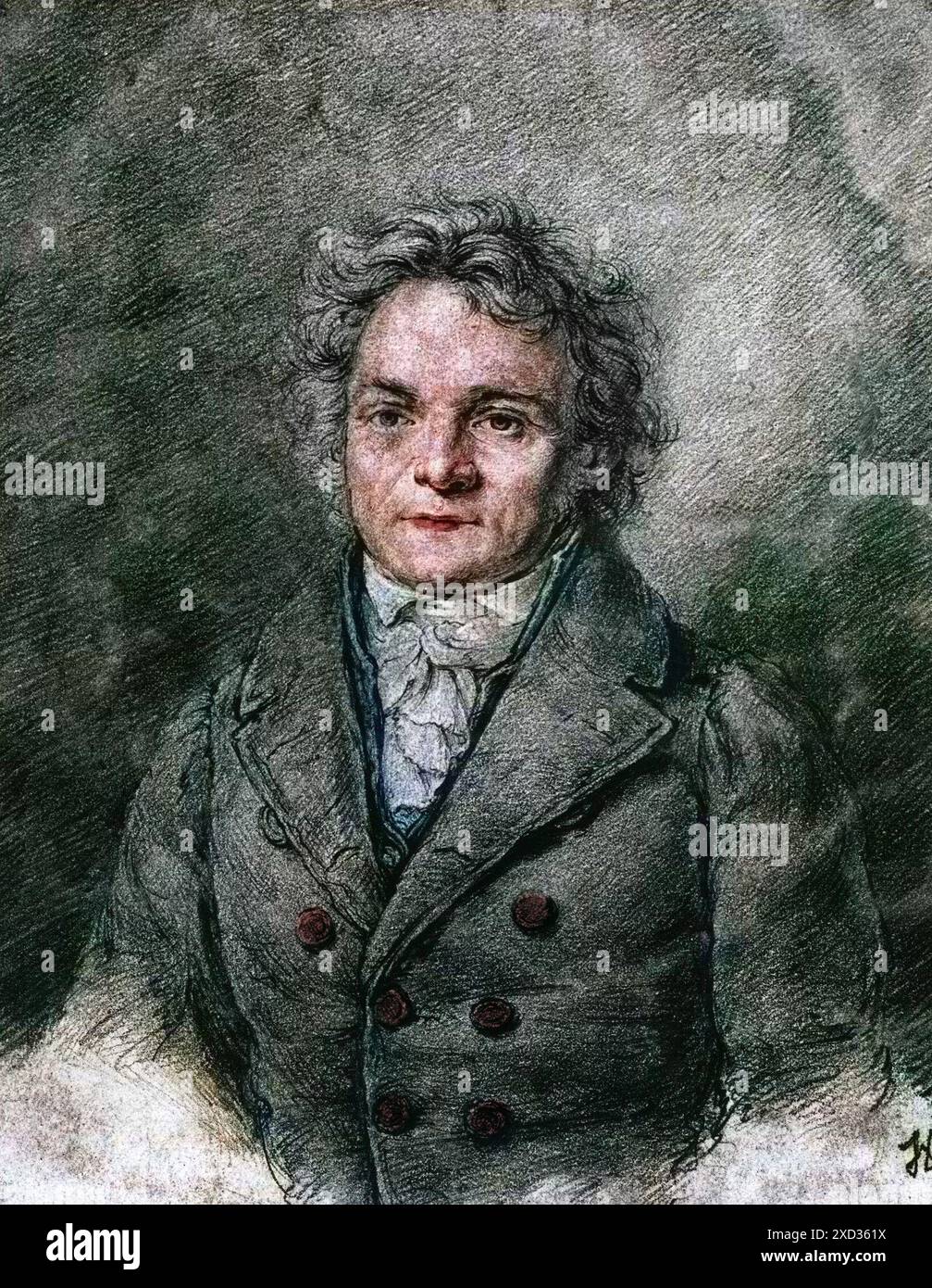 Johann Alois Senefelder (6 November 1771 – 26 February 1834) a German ...