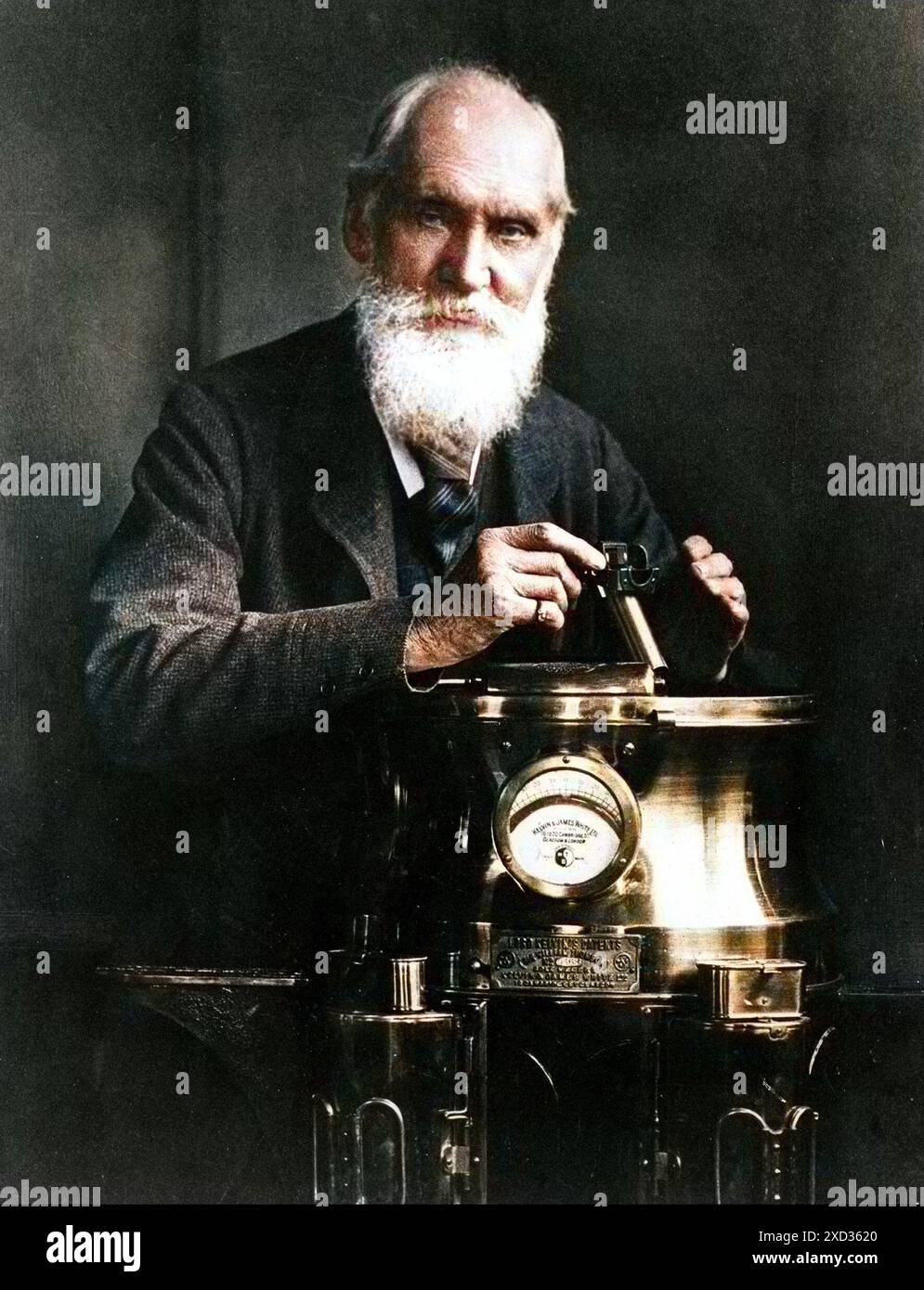 William THOMSON, Lord KELVIN. Baron William THOMSON (1824 - 1907) a ...