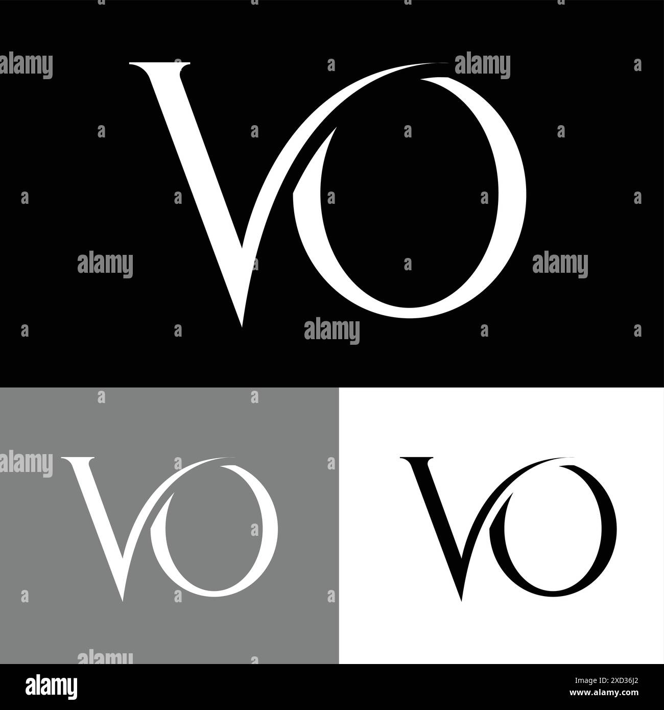 Vo logo Stock Vector Images - Alamy