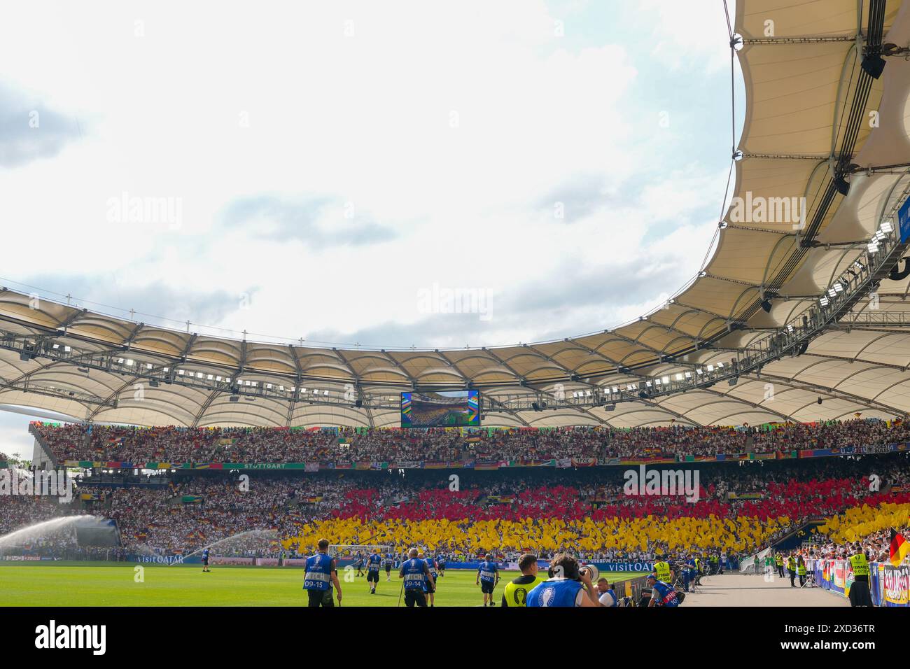 Stuttgart, Germany. 19th June, 2024. A general overview of the Arena ...