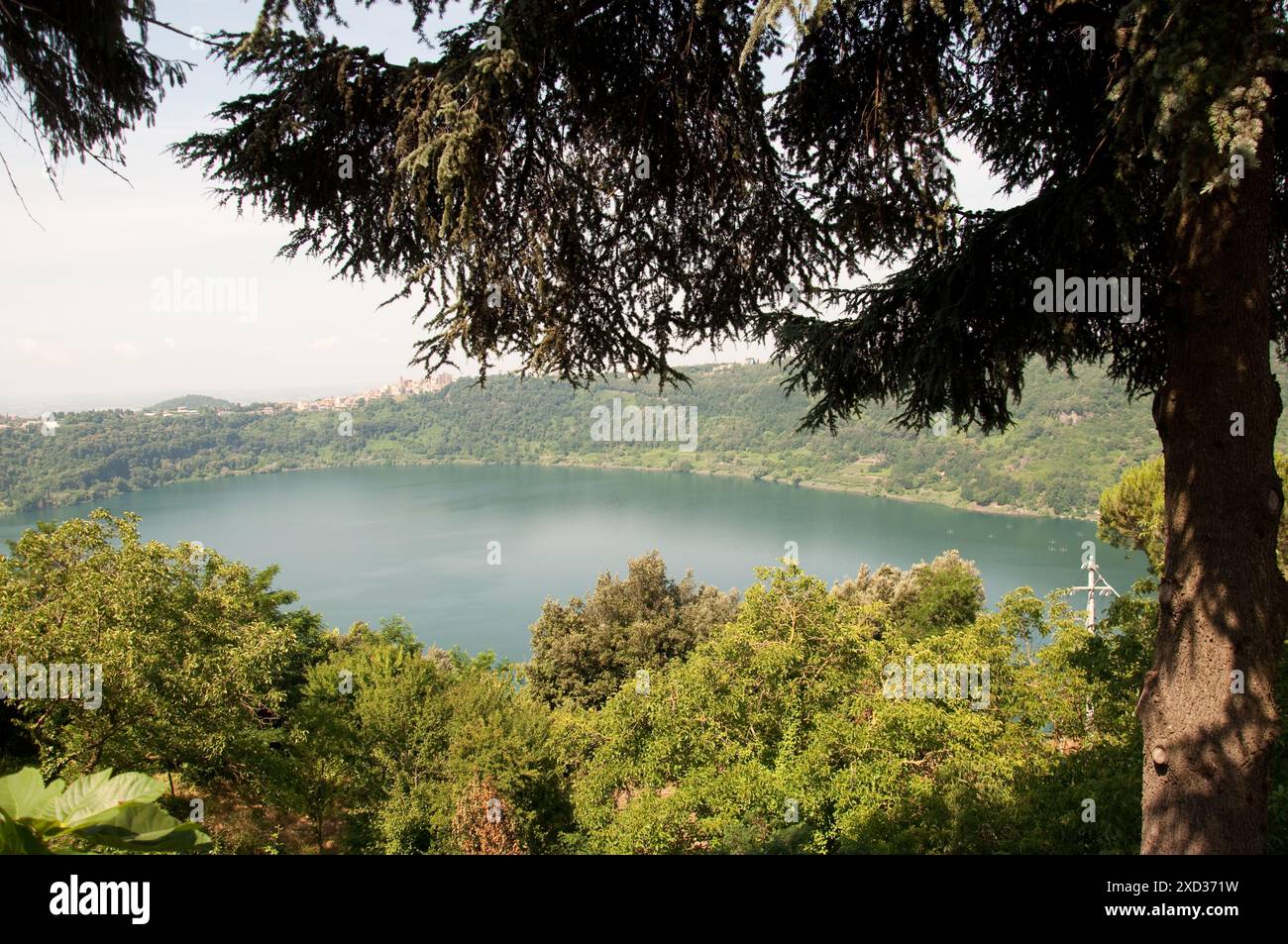 Lake Nemi, Nemi, Lazio, Italy Stock Photo - Alamy