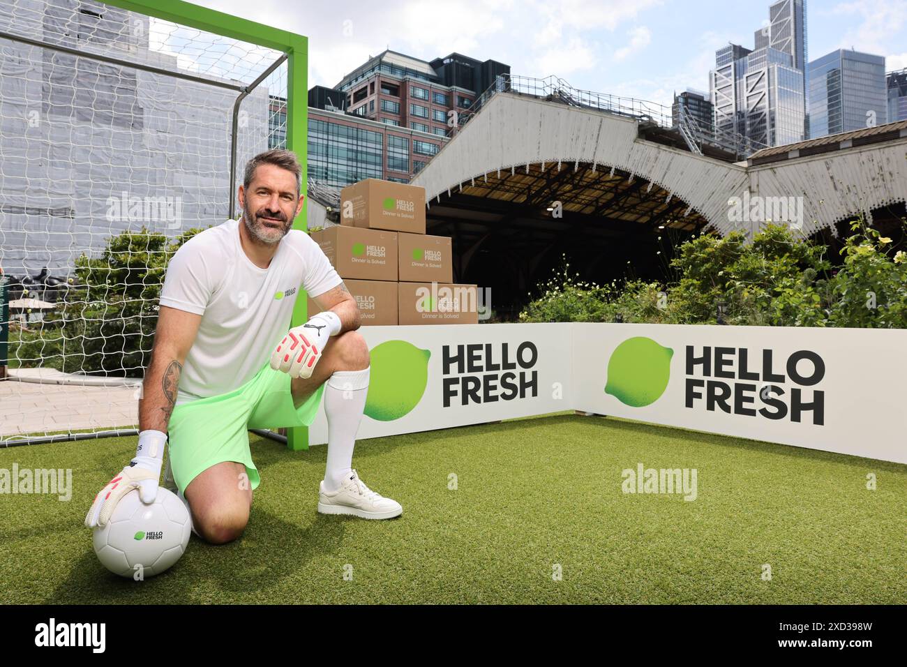 EDITORIAL USE ONLY Scott Carson teams up with HelloFresh to offer 100 ...