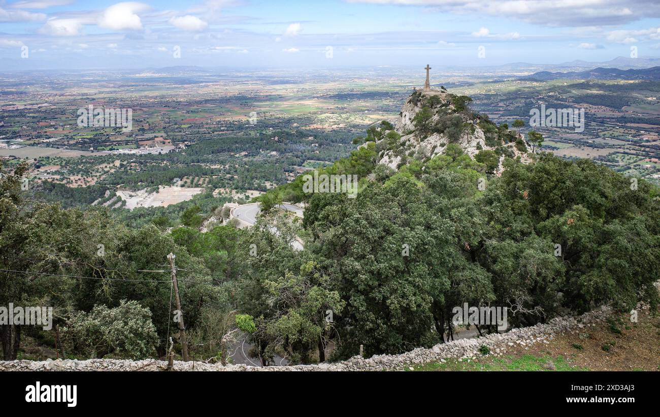 Mallorca, Spain - 13 Feb, 2023: Landscapes of the island of Mallorca ...