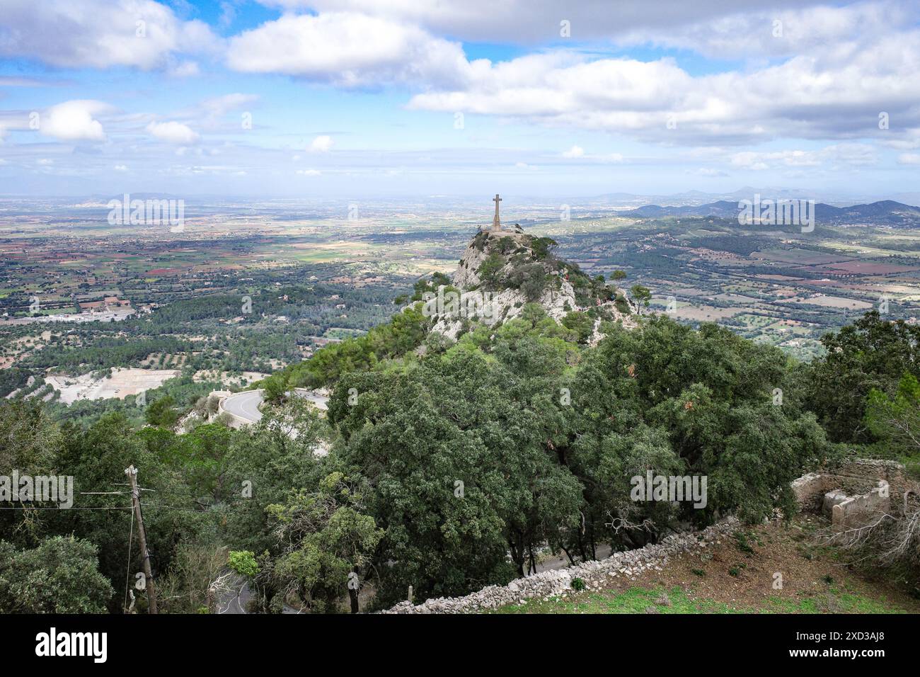 Mallorca, Spain - 13 Feb, 2023: Landscapes of the island of Mallorca ...