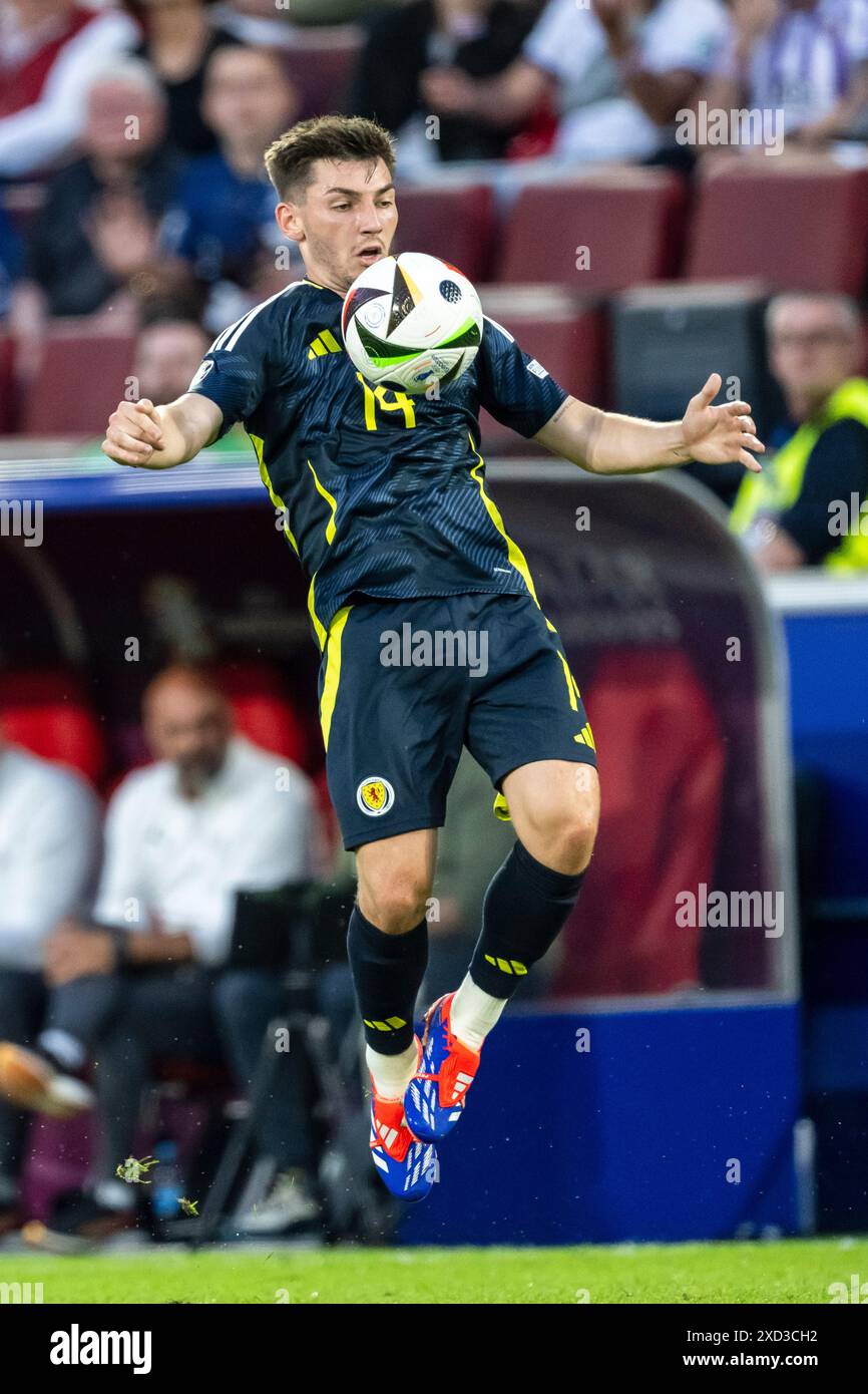 Billy Gilmour (Scotland) during the UEFA “Euro Germany 2024 “ match ...