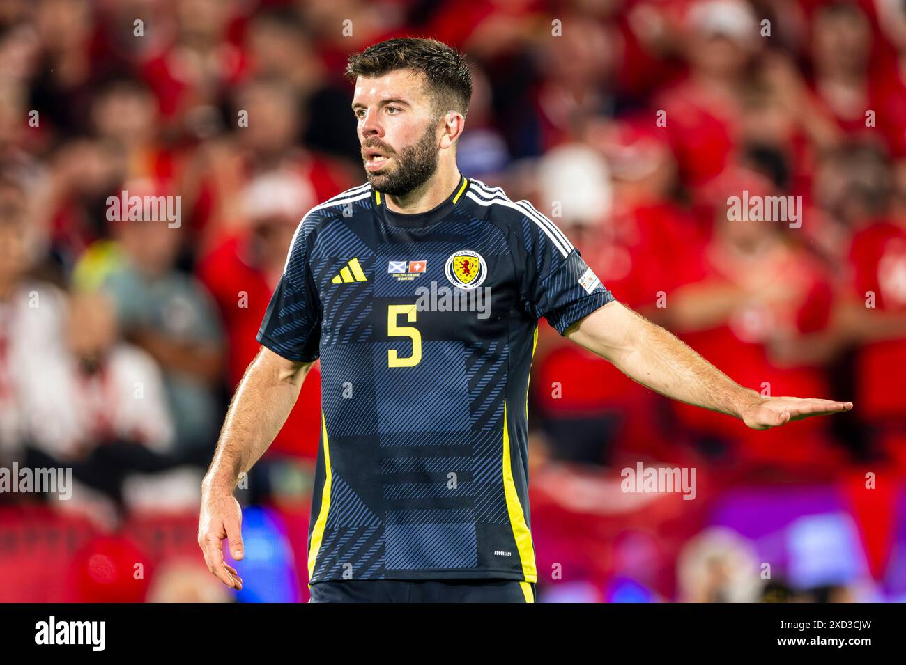 Grant Hanley (Scotland) during the UEFA “Euro Germany 2024 “ match ...