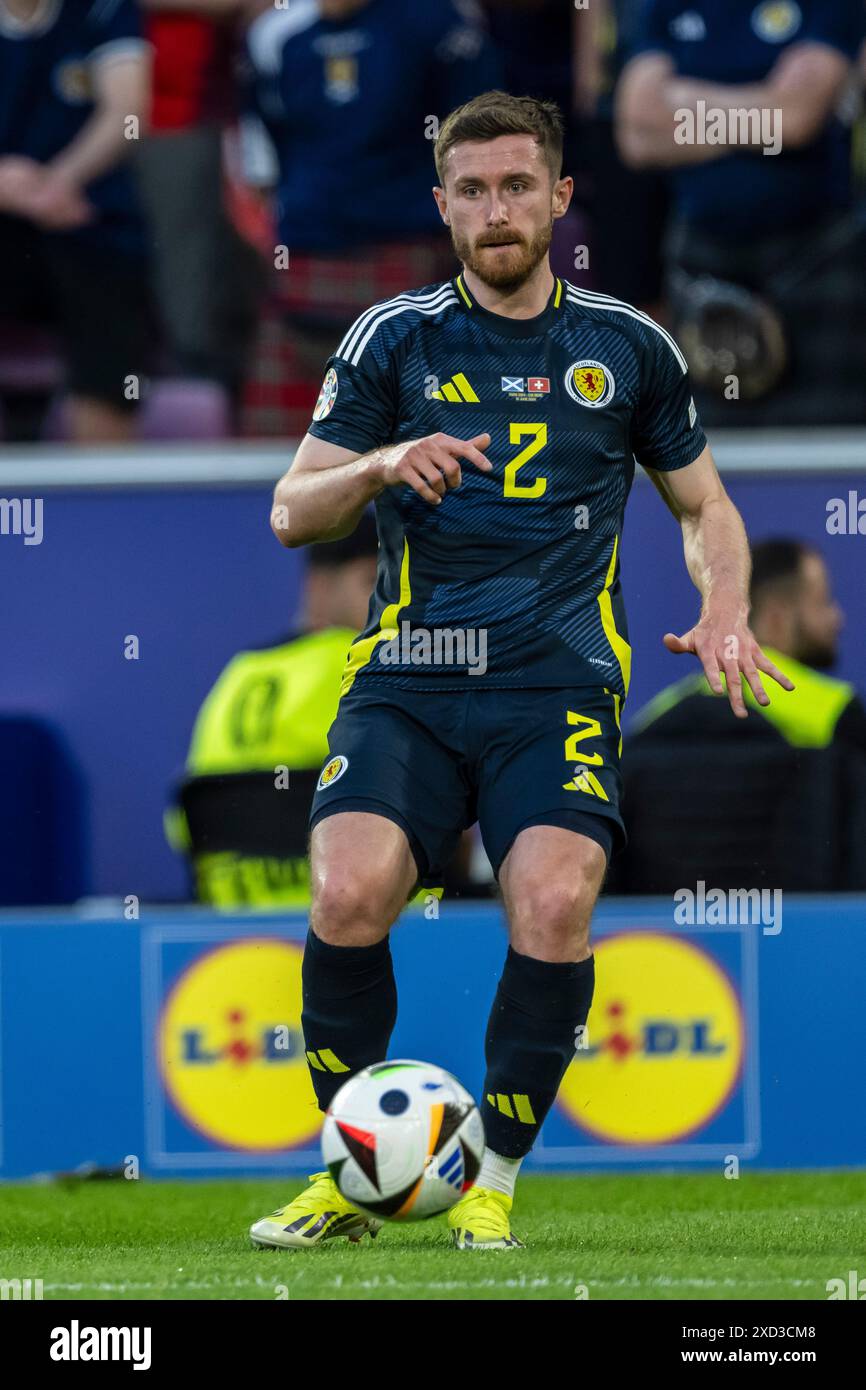 Anthony Ralston (Scotland) during the UEFA Euro Germany 2024 match ...