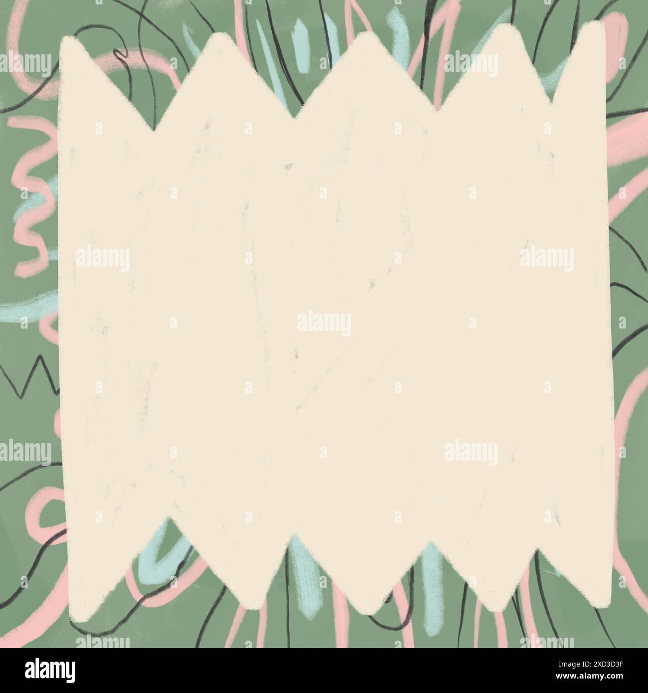 A playful and abstract background featuring a pastel color palette with ...