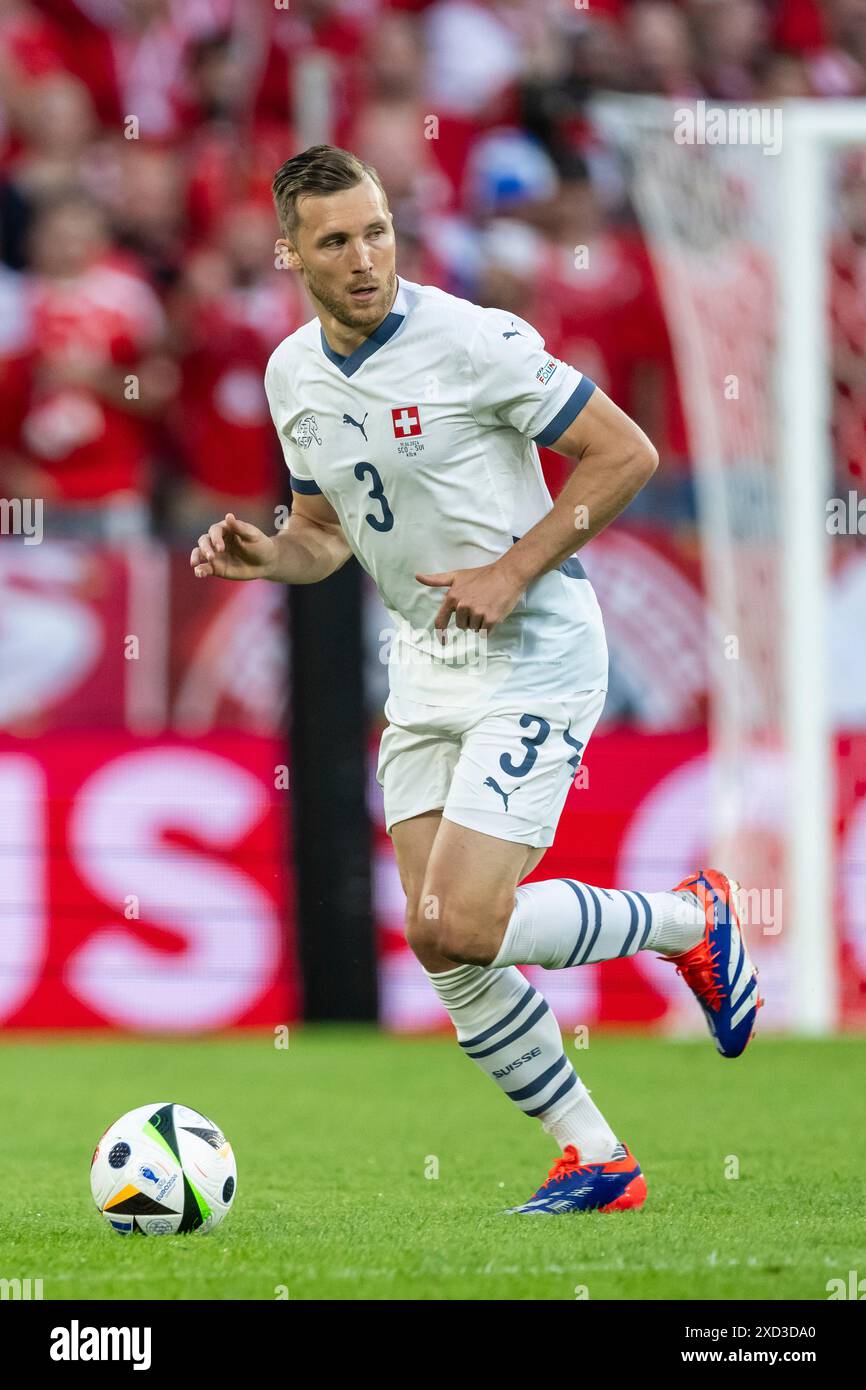 Silvan Widmer (Switzerland) during the UEFA “Euro Germany 2024 “ match ...