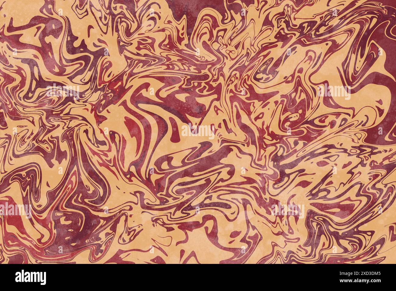 A richly textured abstract illustration featuring swirling, marbled ...