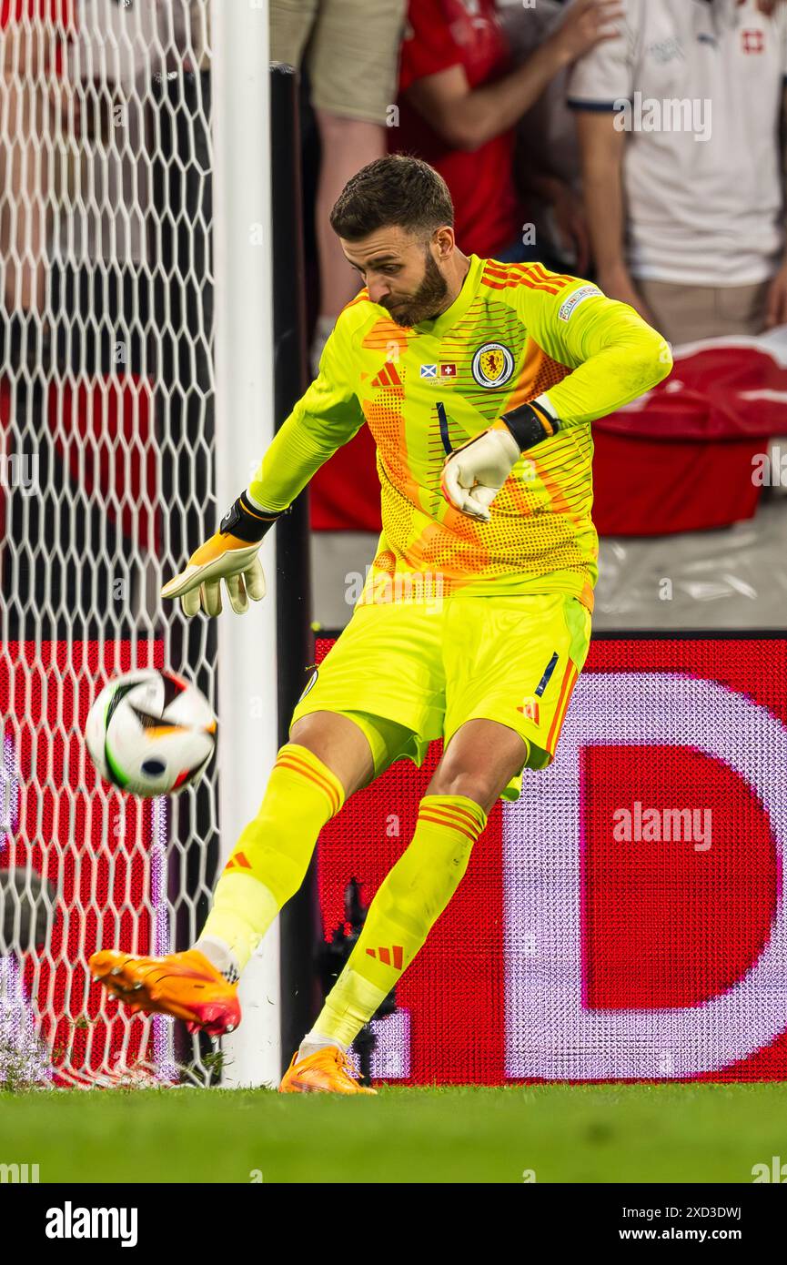 Angus Gunn (Scotland) during the UEFA “Euro Germany 2024 “ match ...
