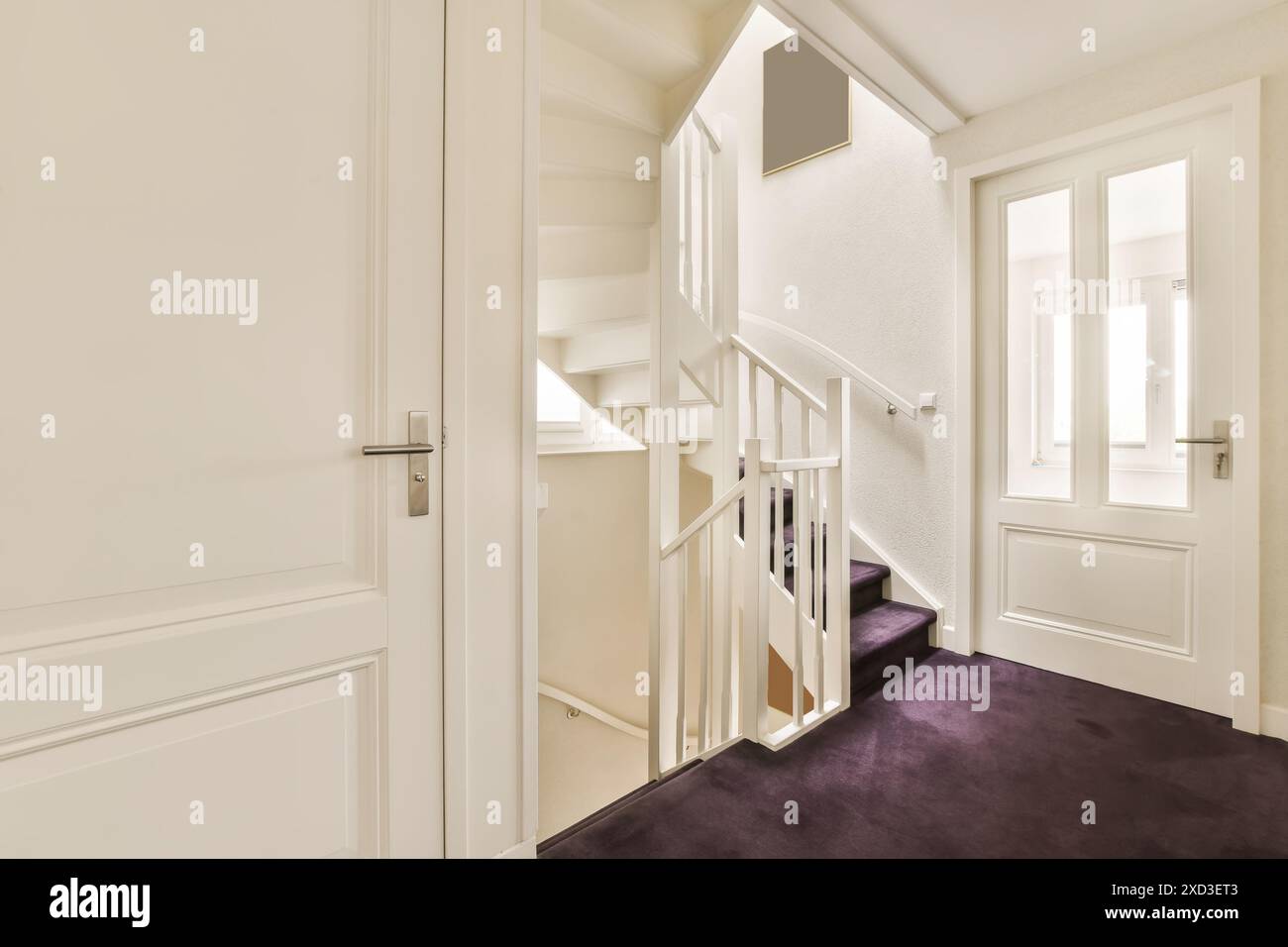 Handle on vestibule door in hi-res stock photography and images - Alamy