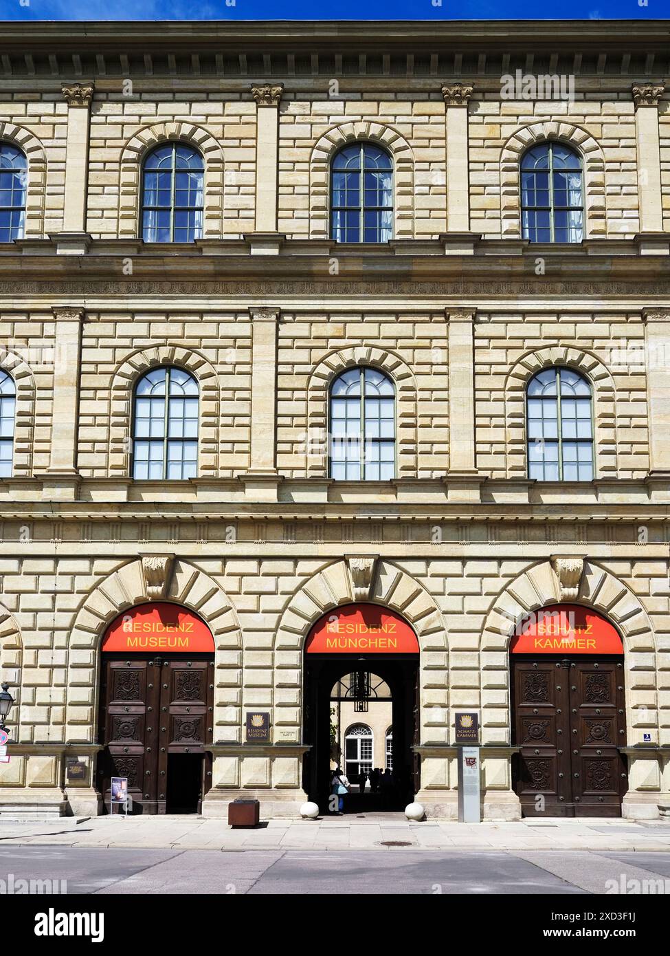 The Residenz from Max Joseph Platz in Munich Germany Stock Photo - Alamy