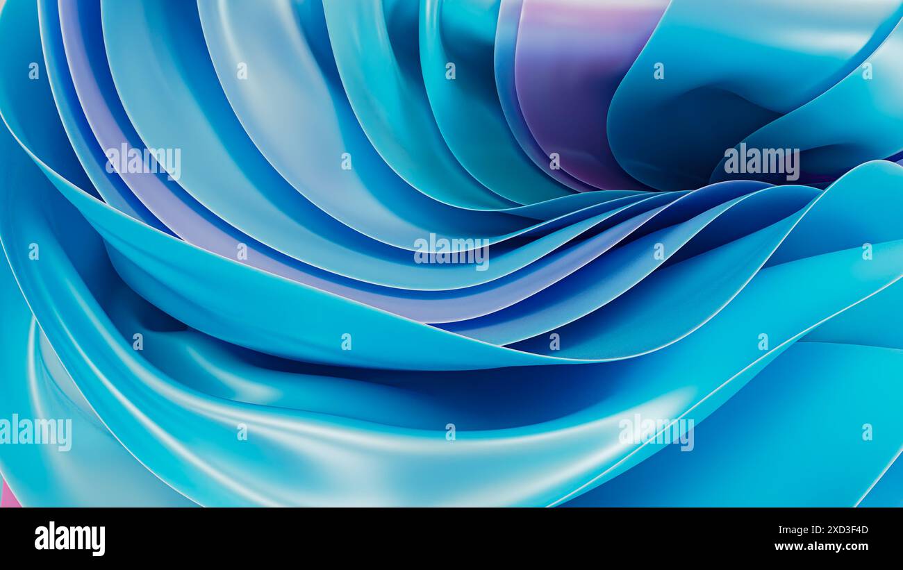 A visually striking 3D digital artwork featuring intricate layers of ...