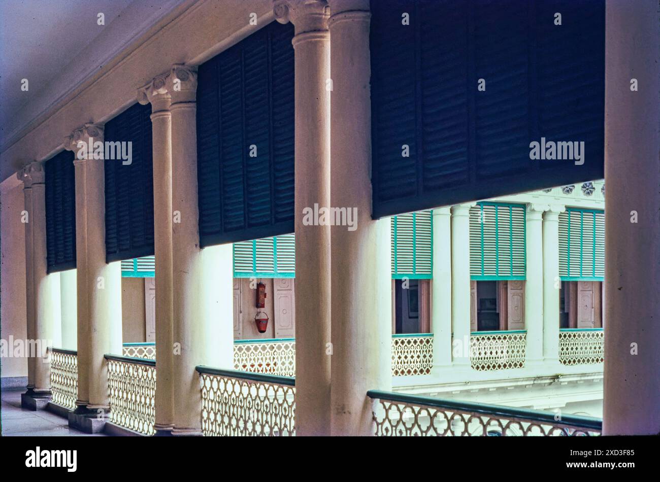 11 25 2022 Vintage Old Colonial Jorasanko Building at Kolkata India ...