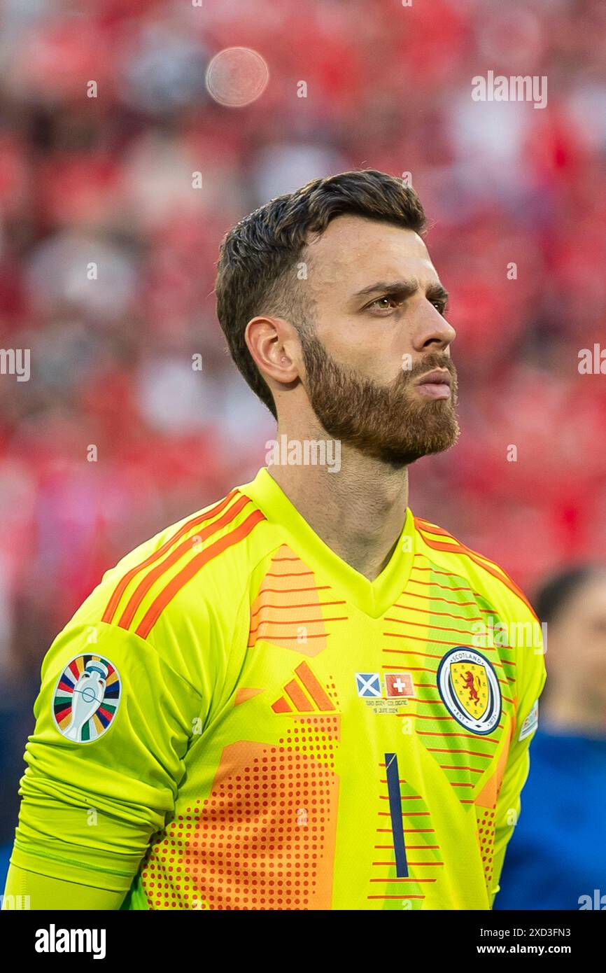 Angus Gunn (Scotland) during the UEFA “Euro Germany 2024 “ match ...