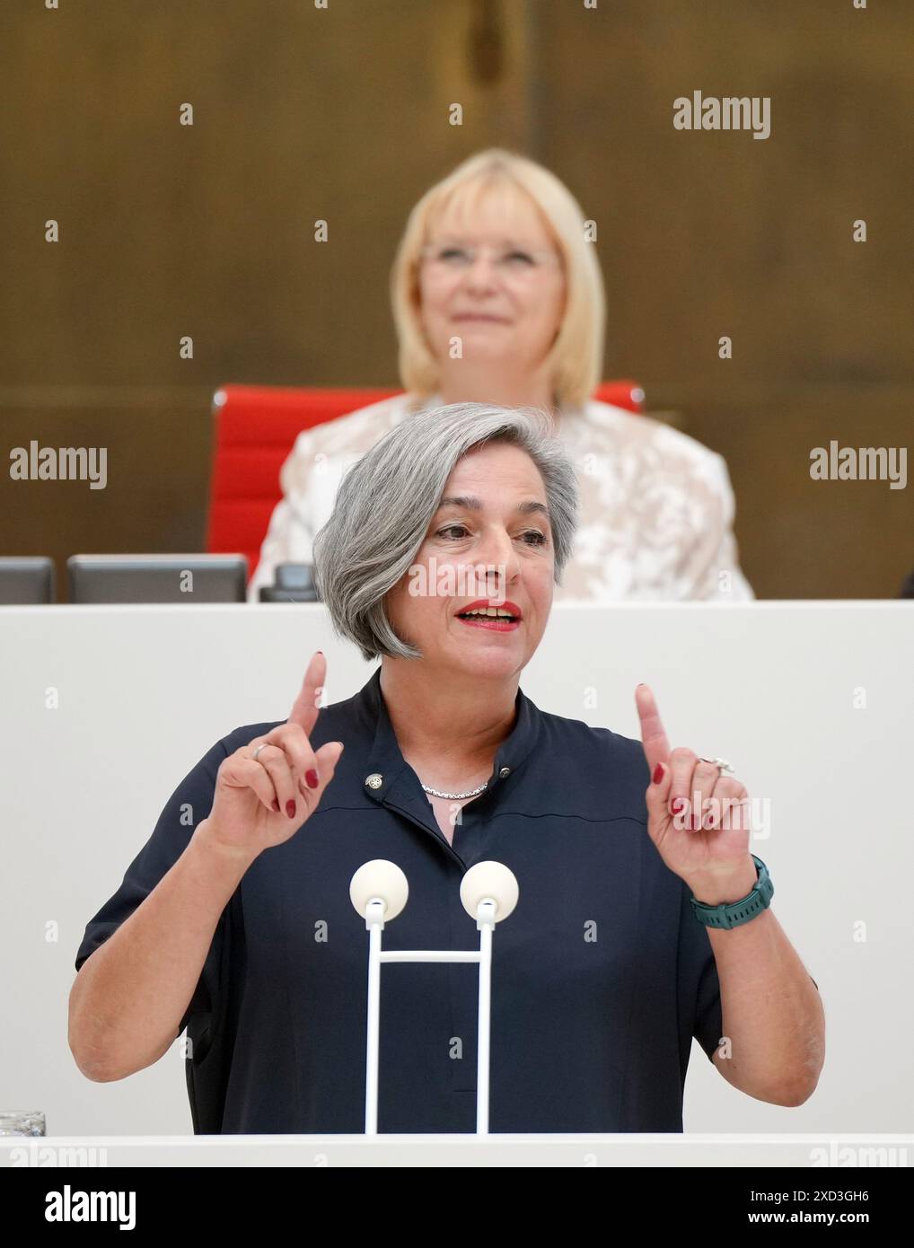 20 June 2024, Brandenburg, Potsdam: Barbara Richstein (CDU), Vice ...