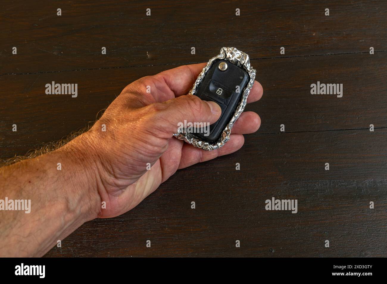 How to protect your car keys from being stolen by a thief Stock Photo ...