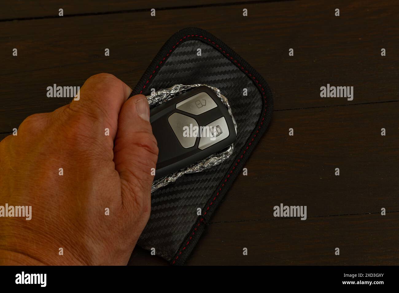 How to protect your car keys from being stolen by a thief Stock Photo ...