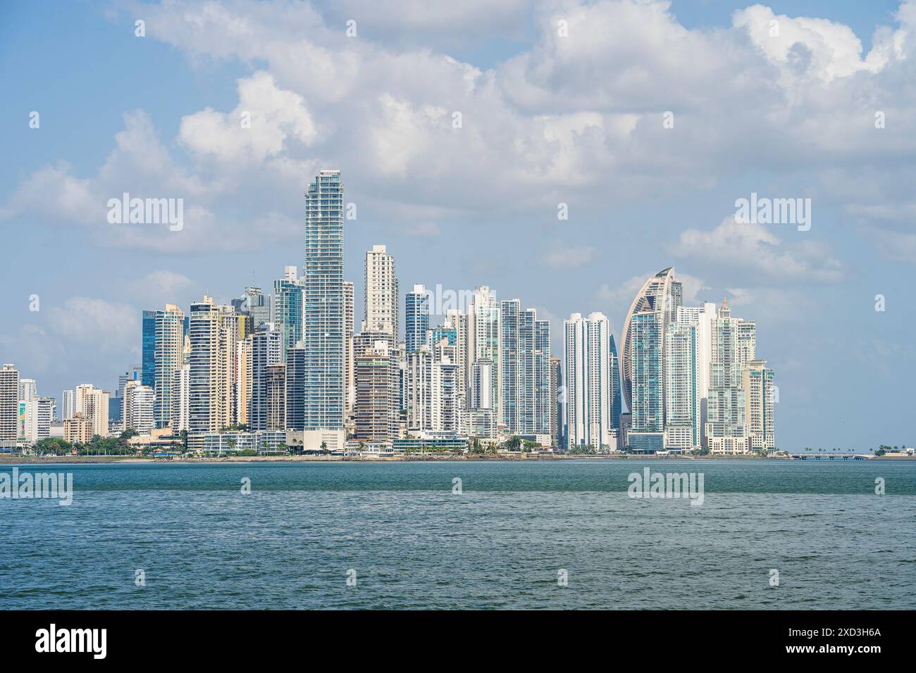 Panama City Landmarks, HDR Image Stock Photo - Alamy
