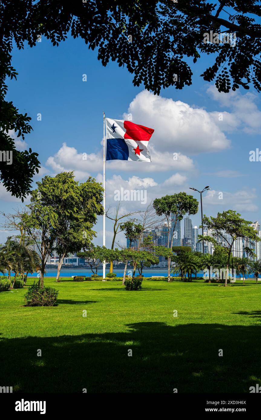 Panama City Landmarks, HDR Image Stock Photo - Alamy