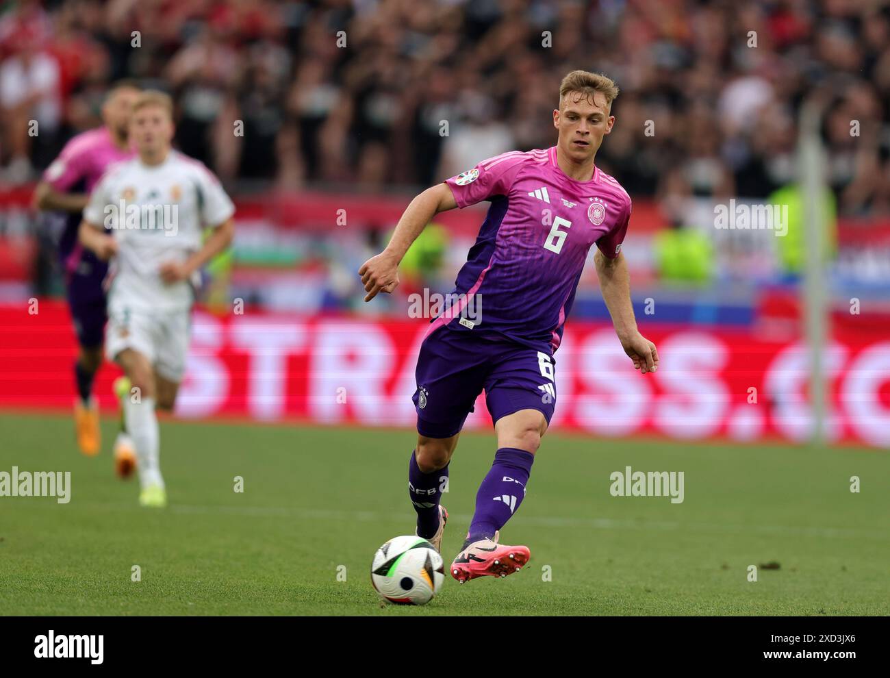 STUTTGART, GERMANY - JUNE 19: Joshua Kimmich of Germany during the UEFA ...