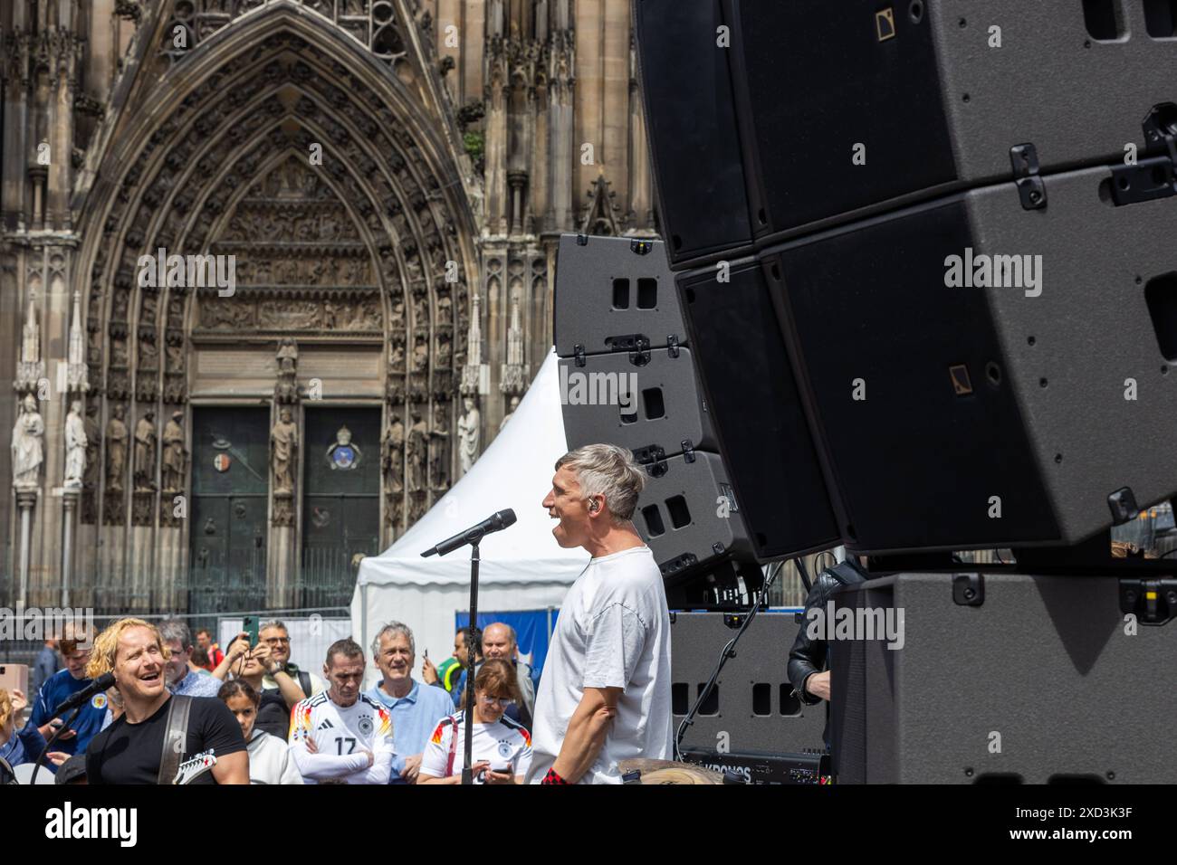 UEFA EURO 2024 - Musik und Fans am Matchday Schottland - Schweiz in ...