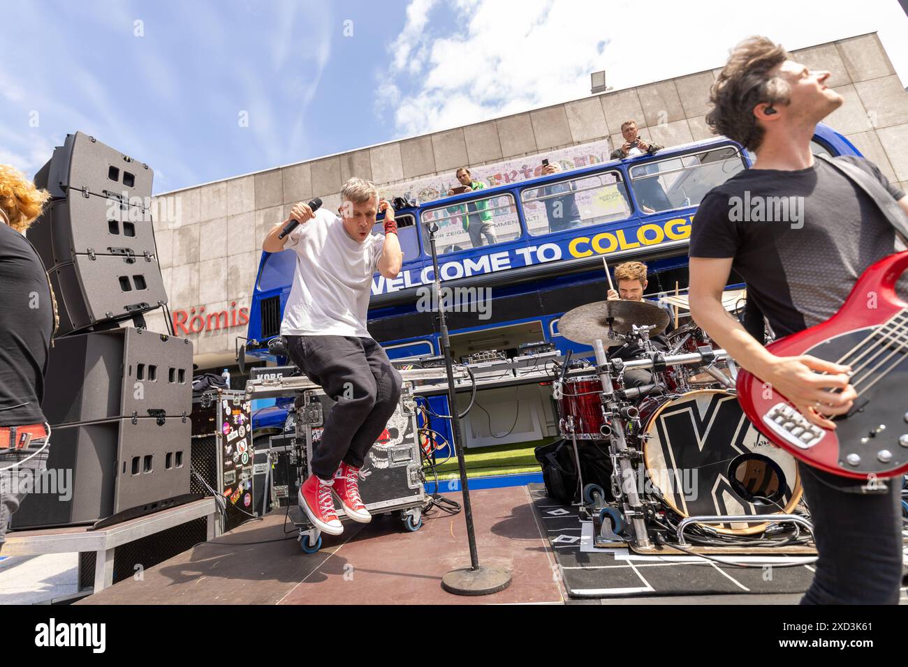 UEFA EURO 2024 - Musik und Fans am Matchday Schottland - Schweiz in ...