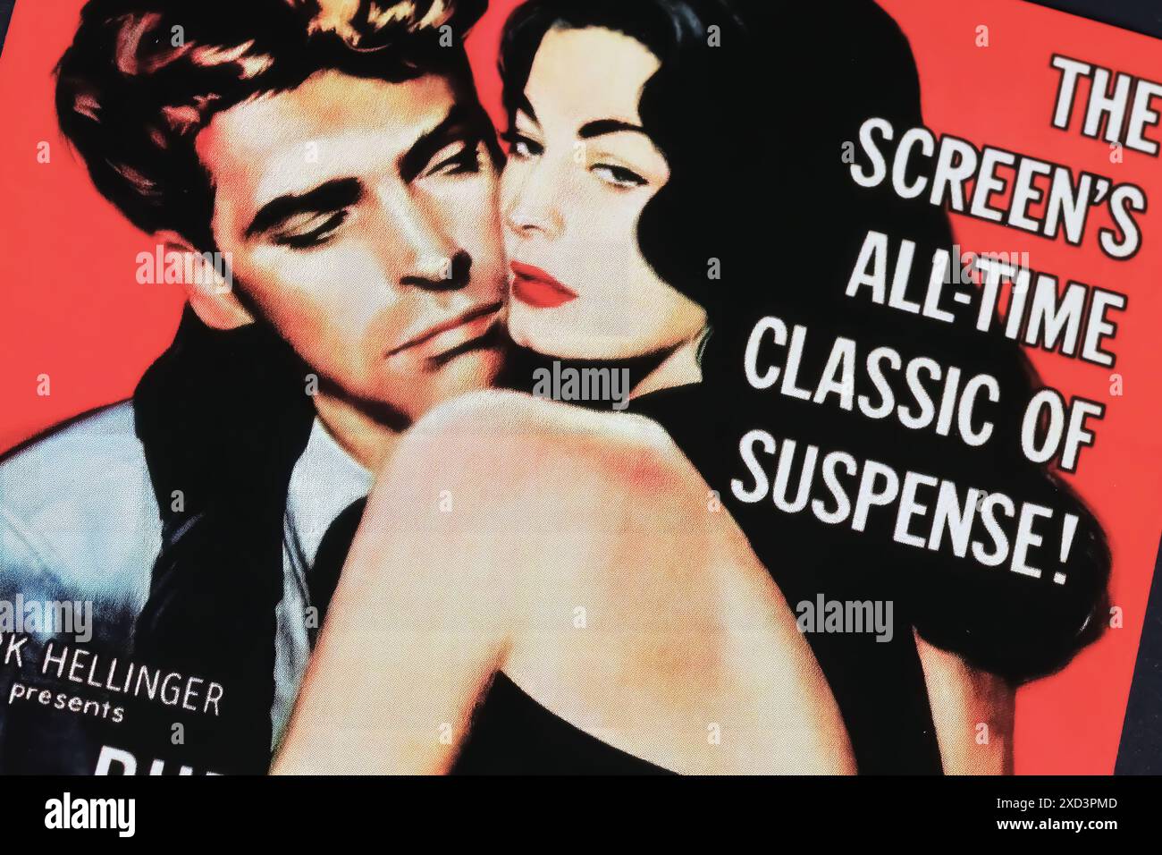 Viersen, Germany - May 9. 2024: Cinema film noir poster detail from ...