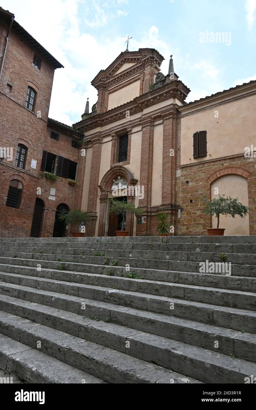 Eurore, Italy, Siena the historical center part 1 Stock Photo - Alamy