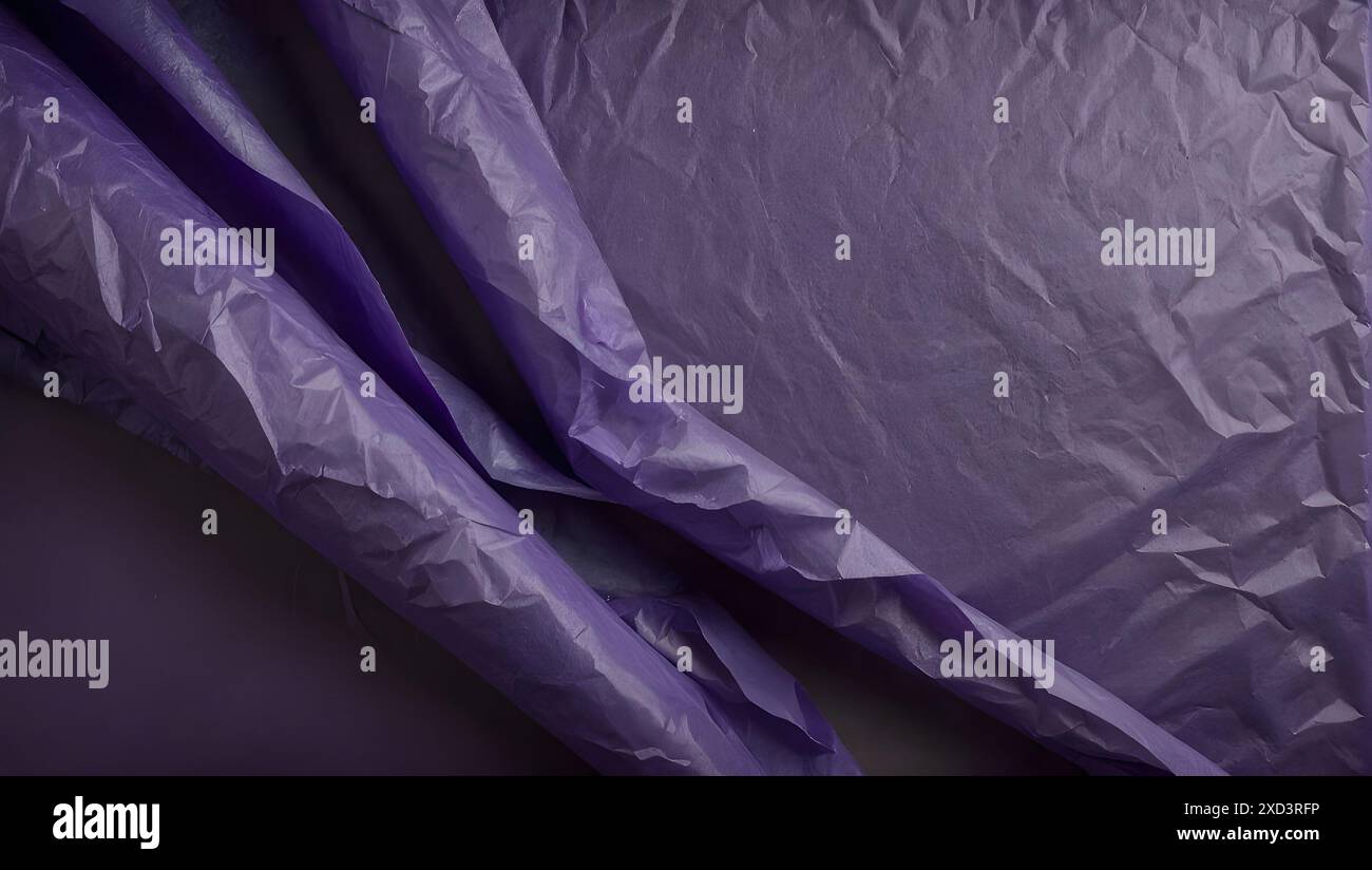 Violet crumpled tissue paper background hi-res stock photography and ...