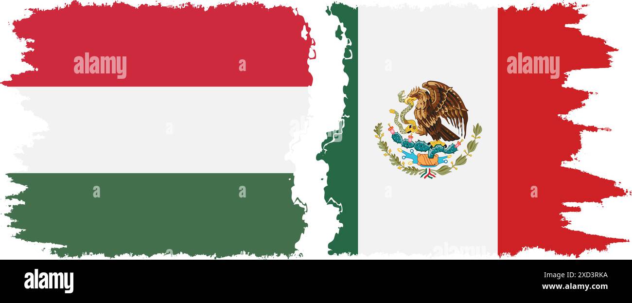 Mexico hungary flag hi-res stock photography and images - Alamy