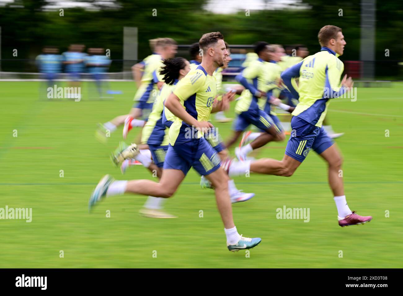 AMSTERDAM - Jordan Henderson of Ajax during the first training of the ...