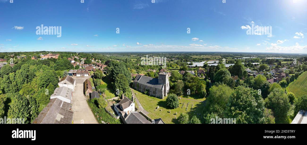 St Mary's Church, Sutton Valence, near Maidstone - and the Weald of ...