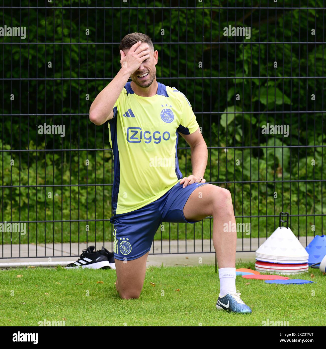 AMSTERDAM - Jordan Henderson of Ajax during the first training of the ...