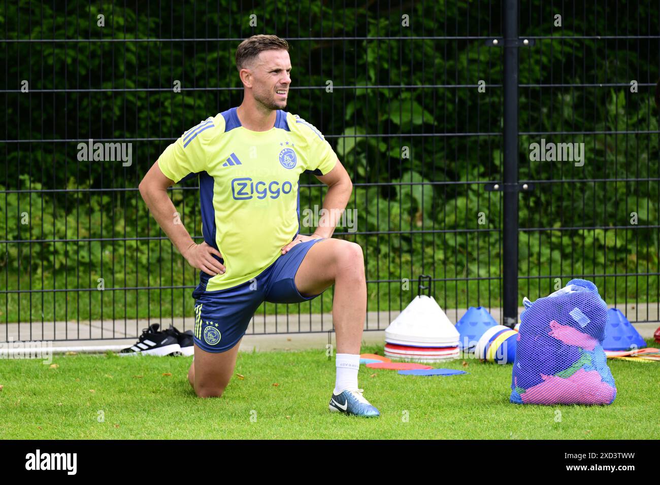 AMSTERDAM - Jordan Henderson of Ajax during the first training of the ...