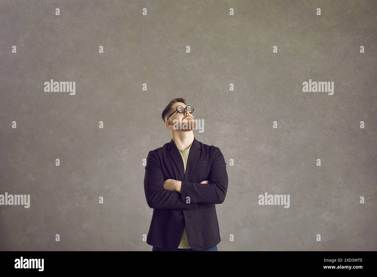 Haughty office man hi-res stock photography and images - Alamy