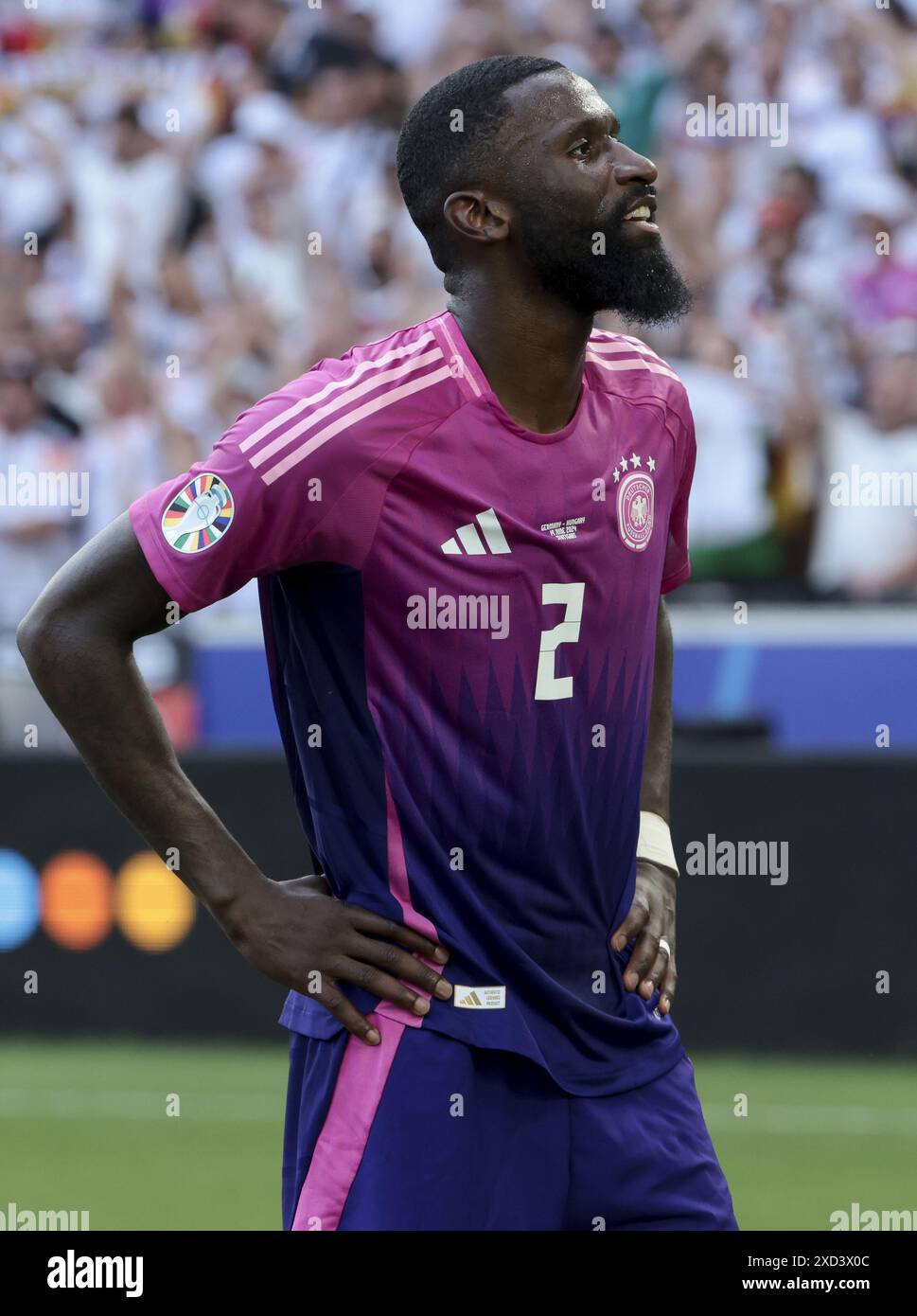 Antonio Rudiger of Germany celebrates the victory following the UEFA ...