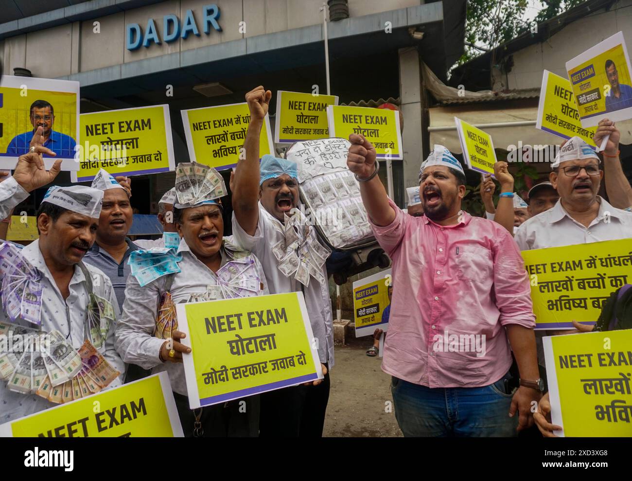 Mumbai, India. 20th June, 2024. MUMBAI, INDIA - JUNE 19: Aam Aadmi ...