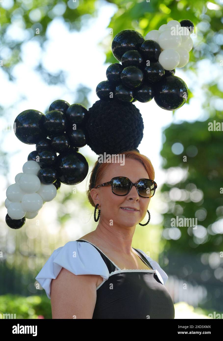 Mrs Colleen Lynott arrives on day three of Royal Ascot at Ascot ...