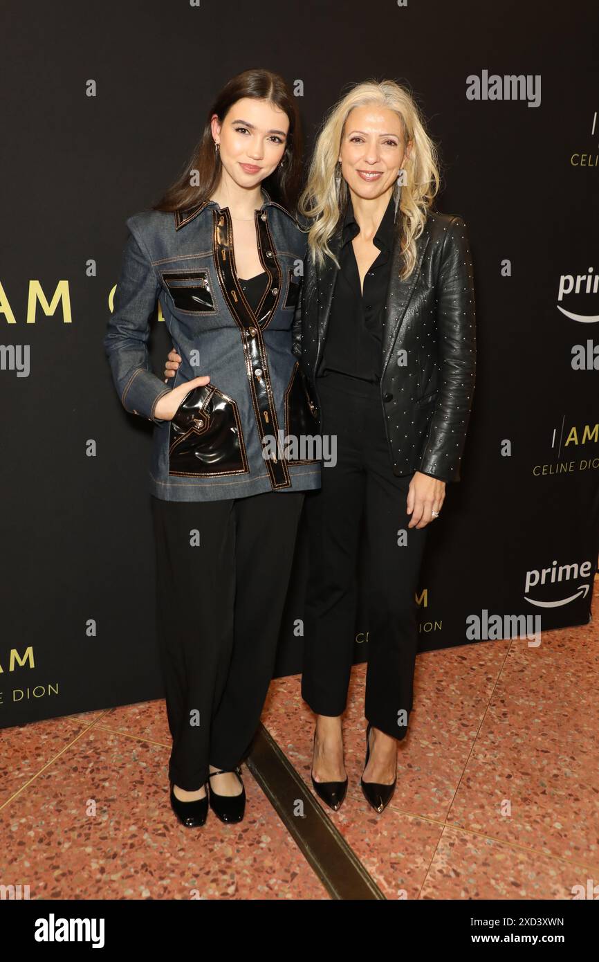 Sydney, Australia. 20th June 2024. Lucia Field and mother Michaela ...