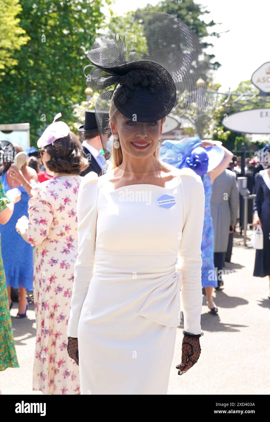 Singer Katherine Jenkins during day three of Royal Ascot at Ascot ...